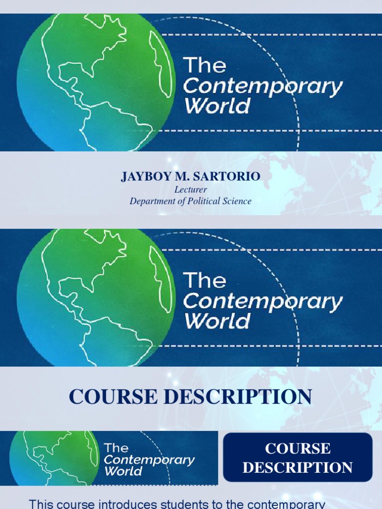 Understanding Globalization: An Introduction to the Contemporary World ...