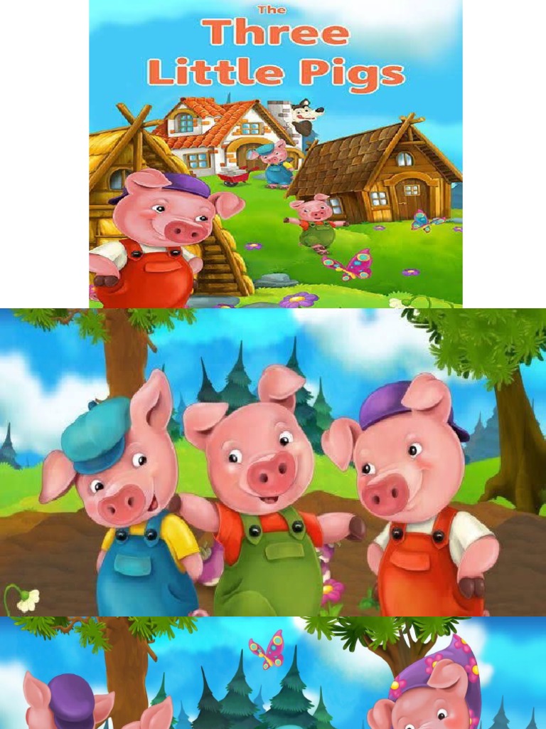 Presentation The Three Litte Pigs | PDF
