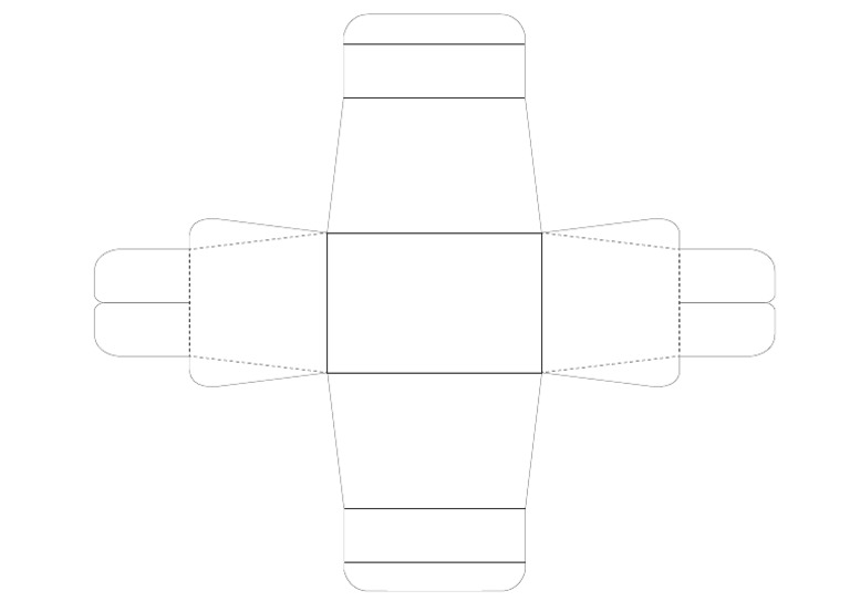 Template Kemasan Contoh | PDF