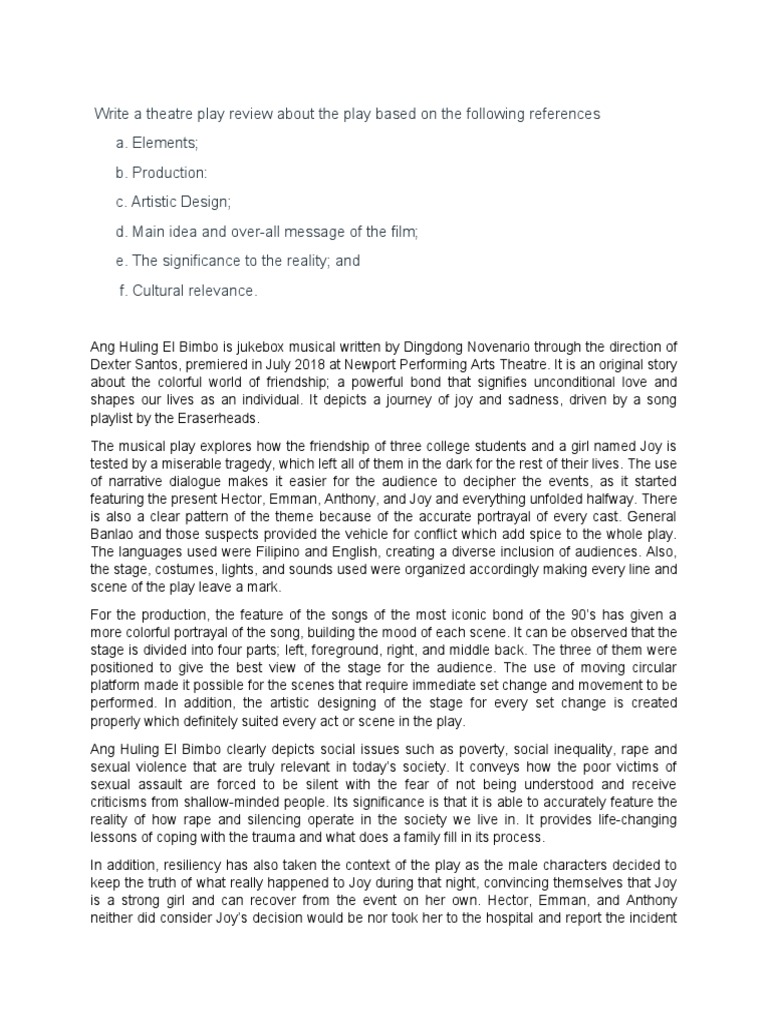 Aheb Movie Review | PDF | Rape