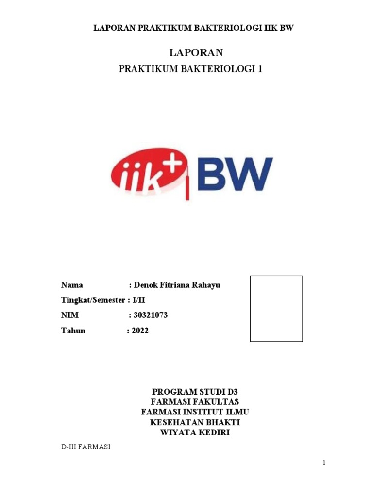 Uji Resistensi Bakteri | PDF