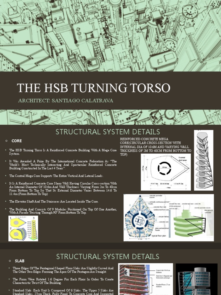 HSB Turning Torso | PDF | Concrete | Reinforced Concrete