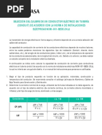 Calculo de Ampacidad de Los Conductores | PDF | Cantidad | Ingenieria Eléctrica