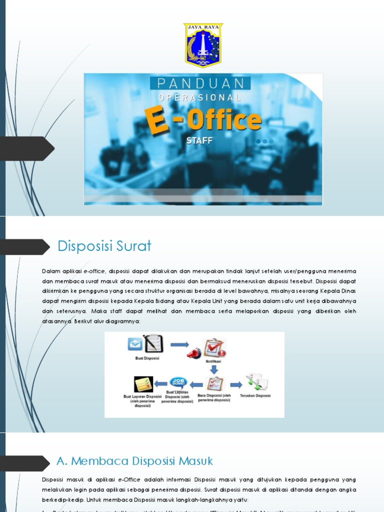 Buku Saku Staff Eoffice | PDF | Bisnis