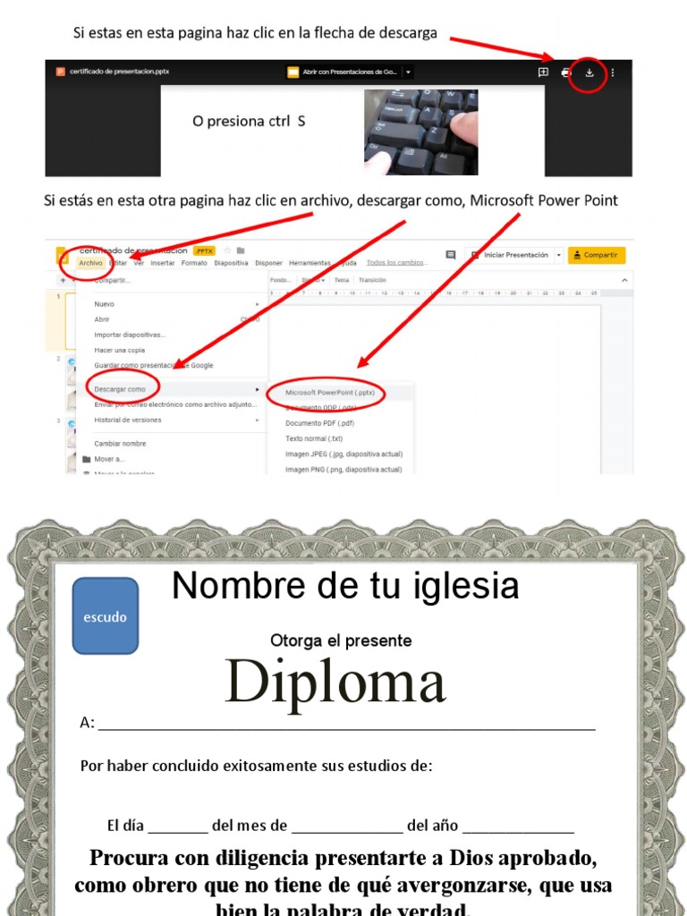 Diplomas Cristianos | PDF