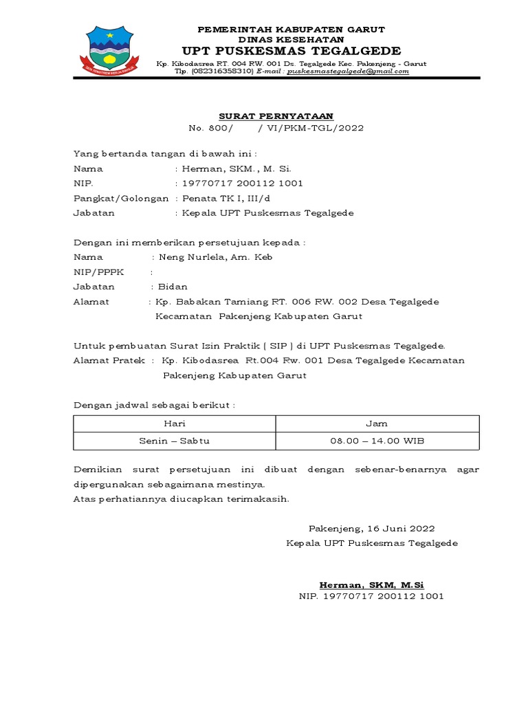 Surat Keterangan Perpanjangan STR | PDF
