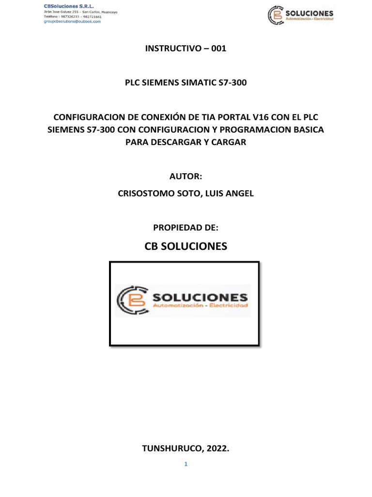 Guia de PLC S7 - 300 | PDF | Equipo | Edad de información