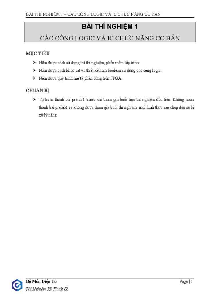 Lab1 KTS HK221 | PDF