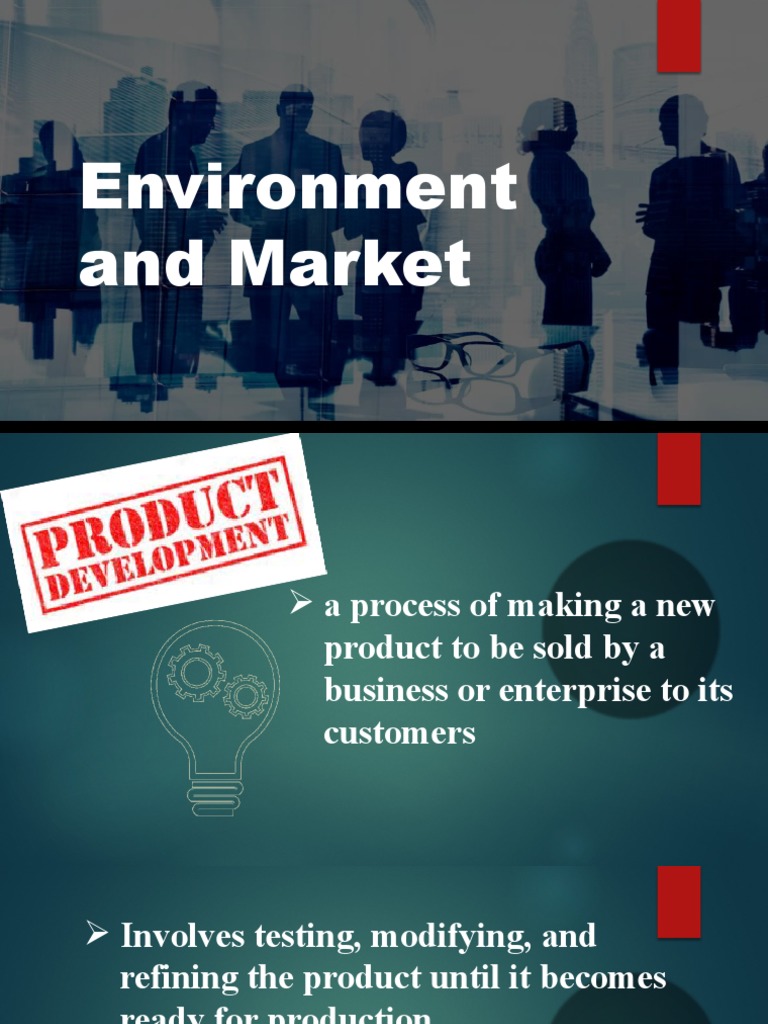Environment and Market | PDF | Product (Business) | Value (Economics)