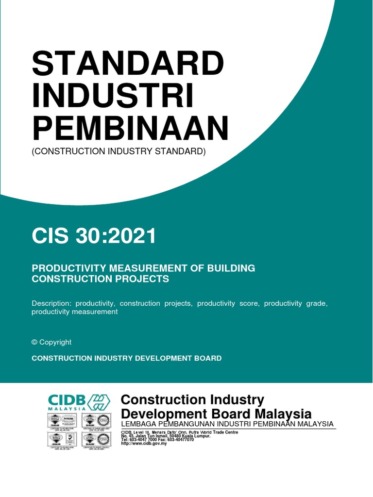 CIS30 Productivity Measurement of Building Construction Projects ...