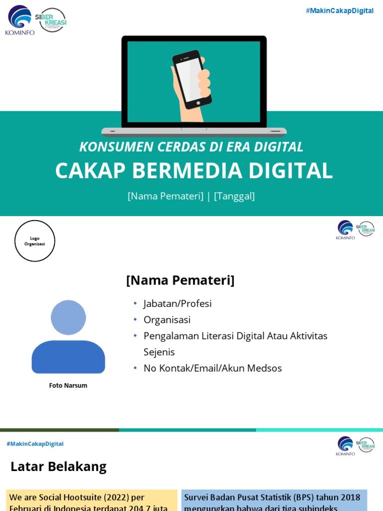 Cakap Bermedia Digital | PDF
