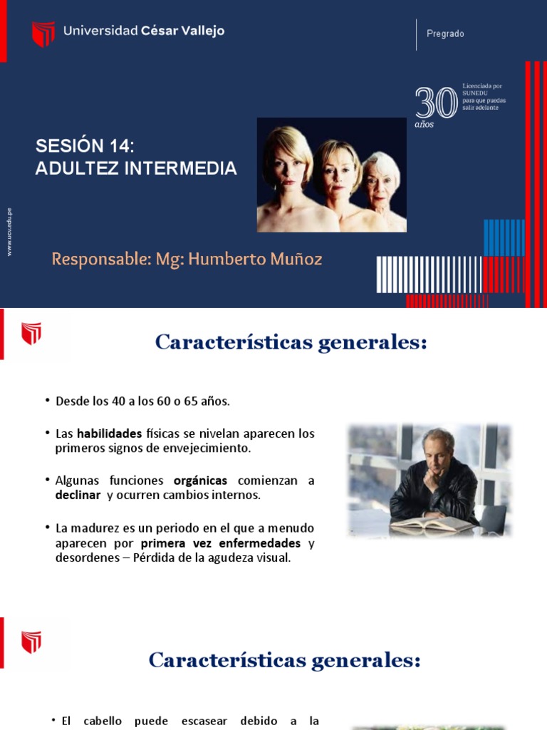 14º La Adultez Intermrdia | PDF | Menopausia | Menstruación