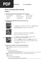 UNIT 09 TV Activity Worksheets | PDF | Internet | Computing