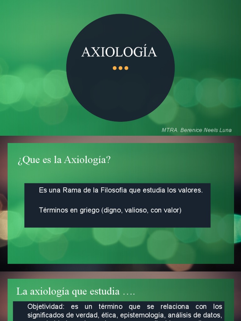 AXIOLOGÍA | PDF | Axiología | Justicia