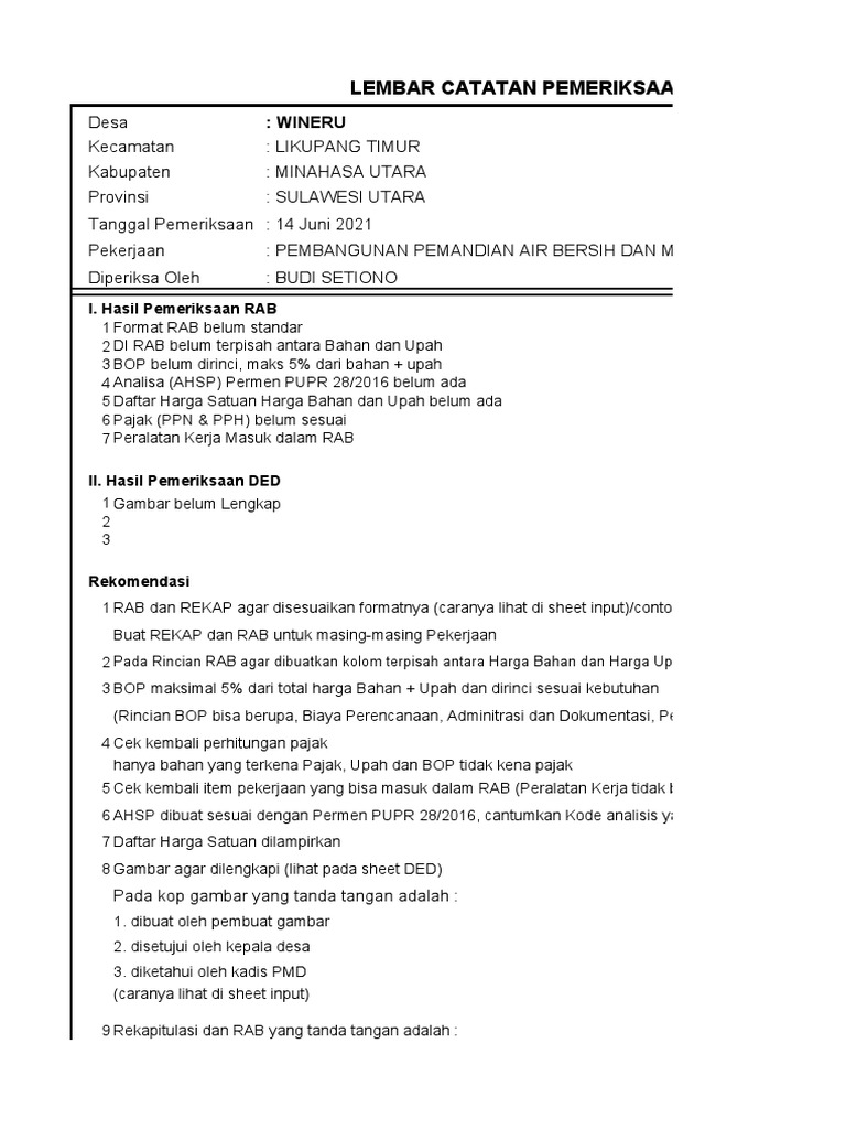 LHP Tahap 2 - Wineru | PDF