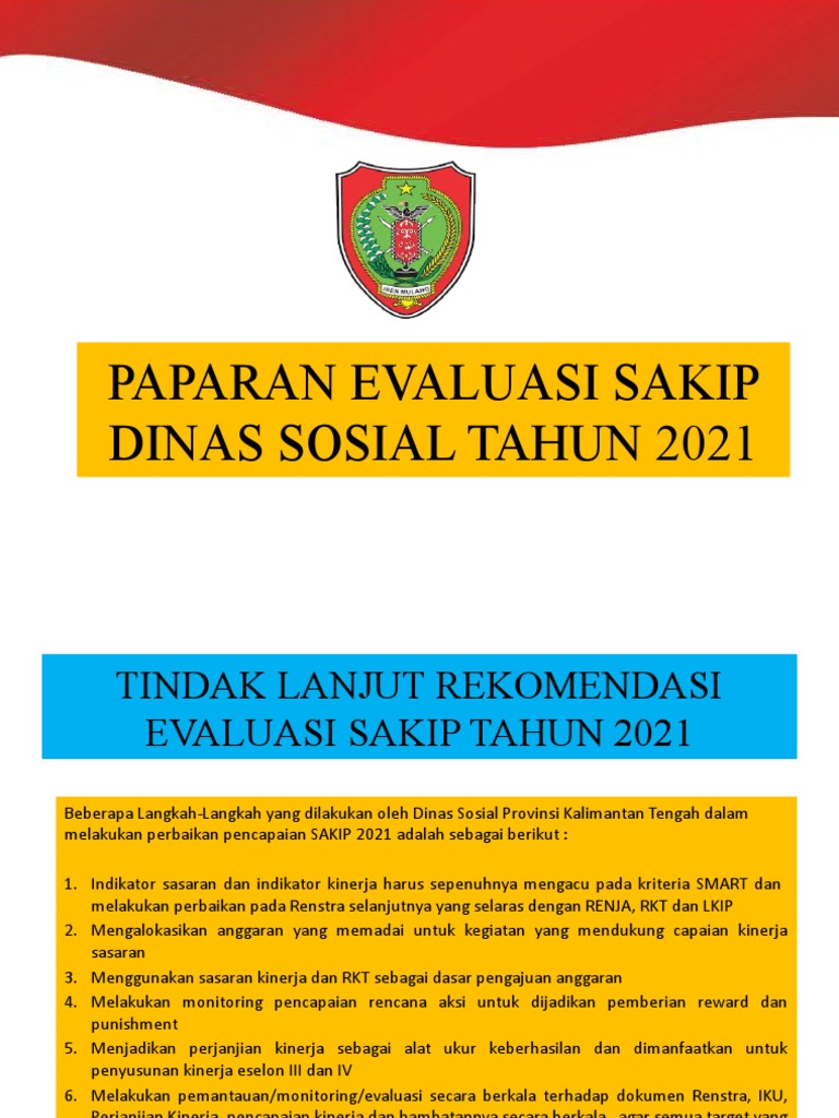 Paparan Sakip Dinsos Edit | PDF