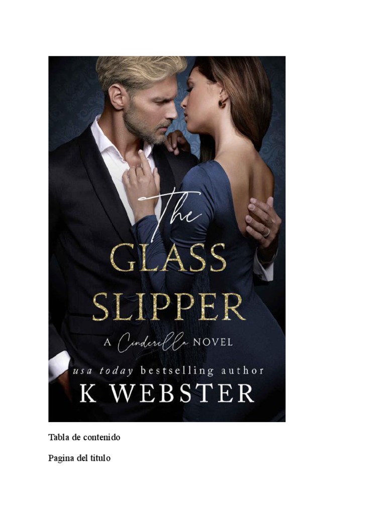Cinderella 3 The Glass Slipper K Webster Pdf