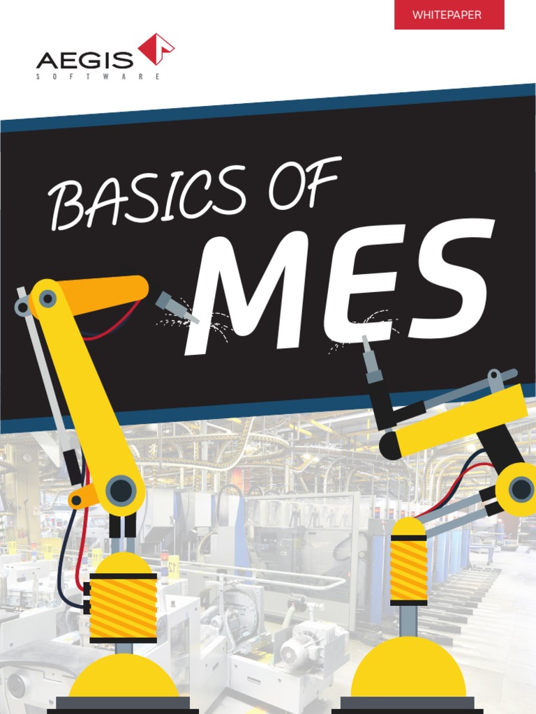 Aegis Basics of MES Whitepaper | PDF | Automation | Enterprise Resource ...