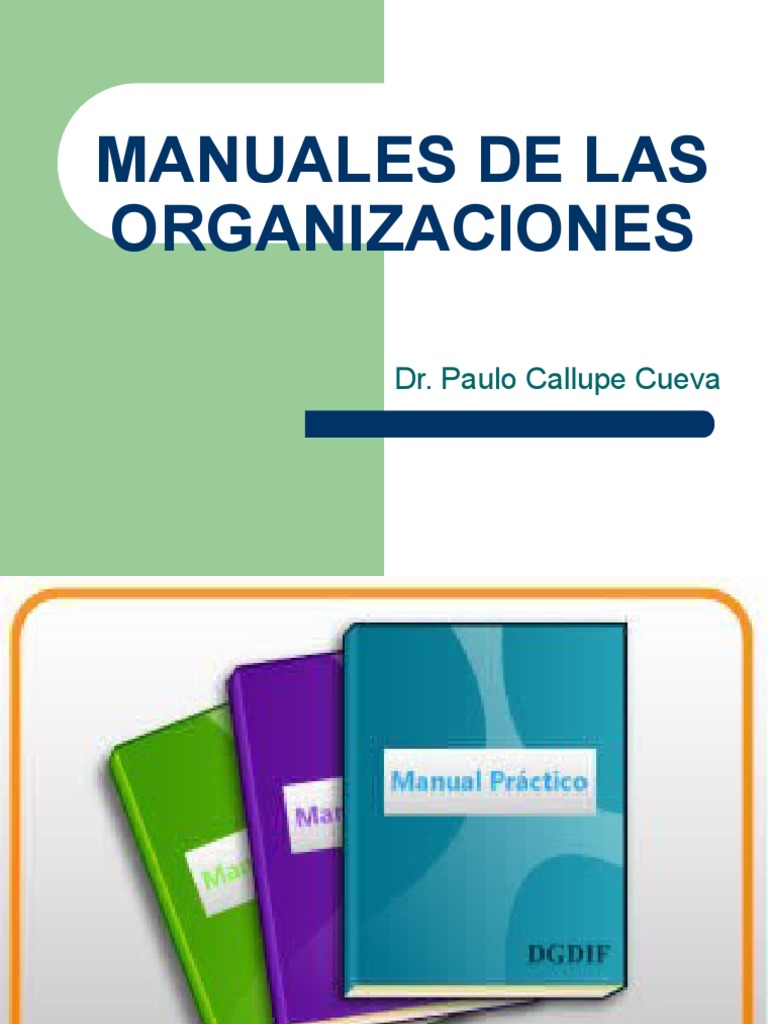 Guía completa sobre los manuales organizacionales | PDF | Business | Institución