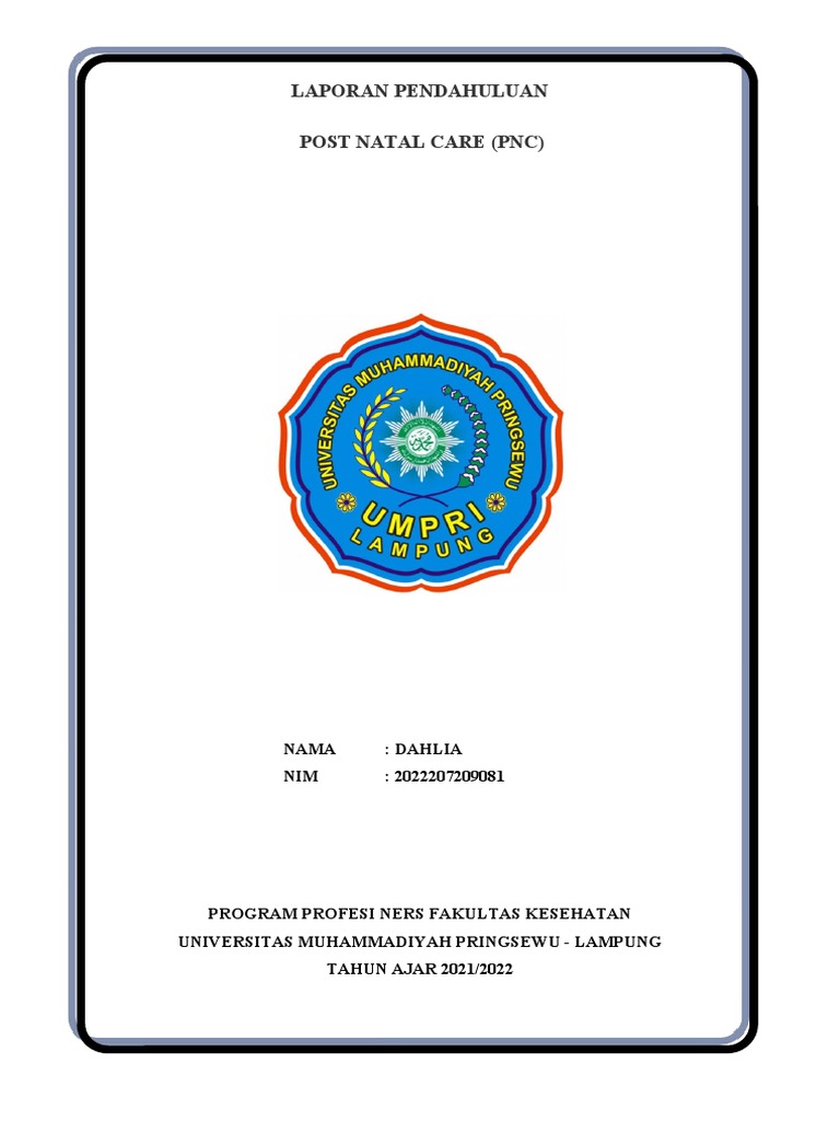 Panduan Perawatan Post Natal PNC | PDF | Pengembangan Diri | Kesehatan Holistik