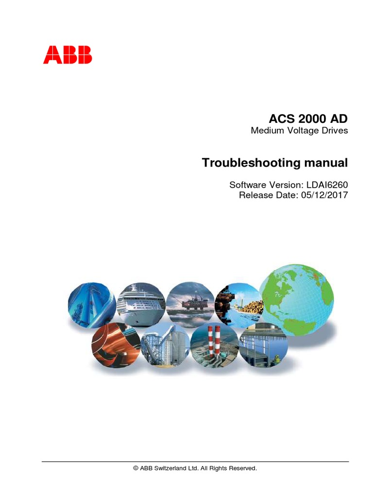 ACS 2000AD APPL SW Troubleshooting Manual | PDF | Computer Network | Rectifier