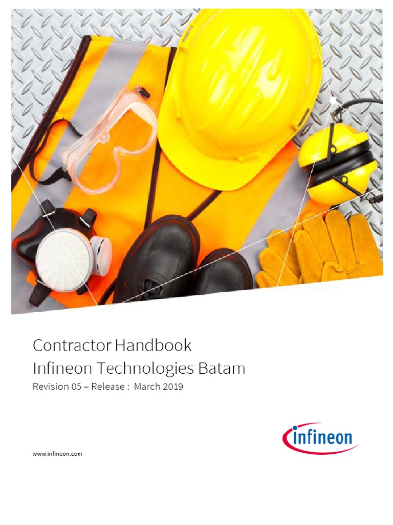 Contractor Handbook-Rev 05 English Version Infineon | PDF ...