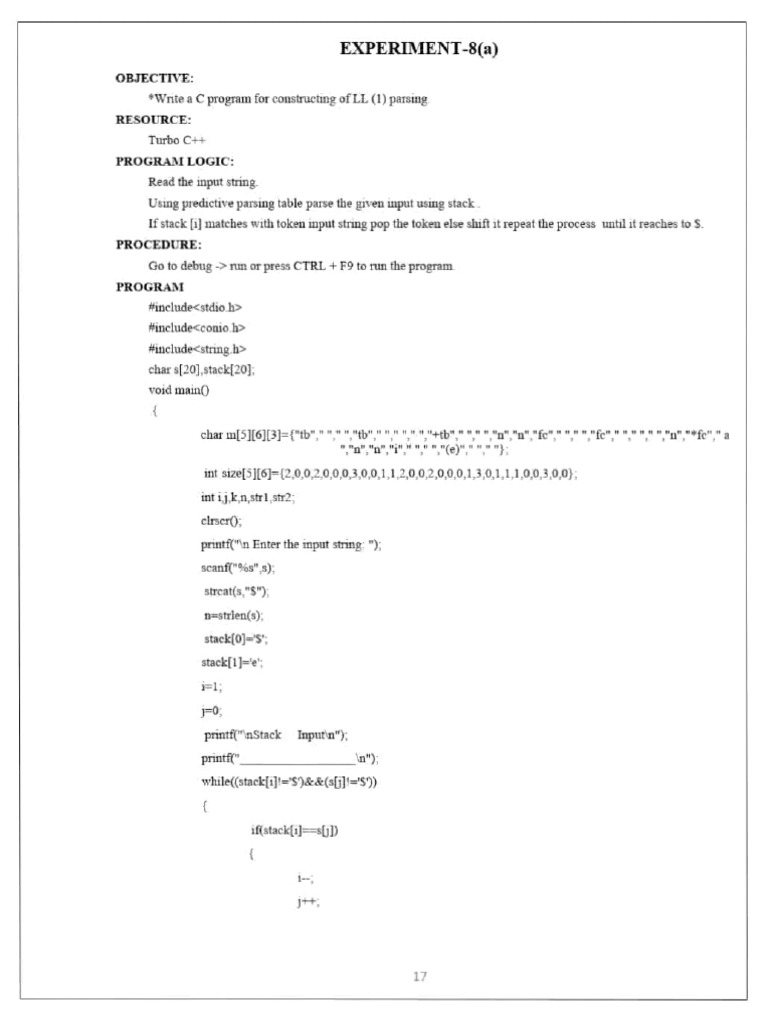CD Lab2 | PDF | Computer Science | Theoretical Computer Science