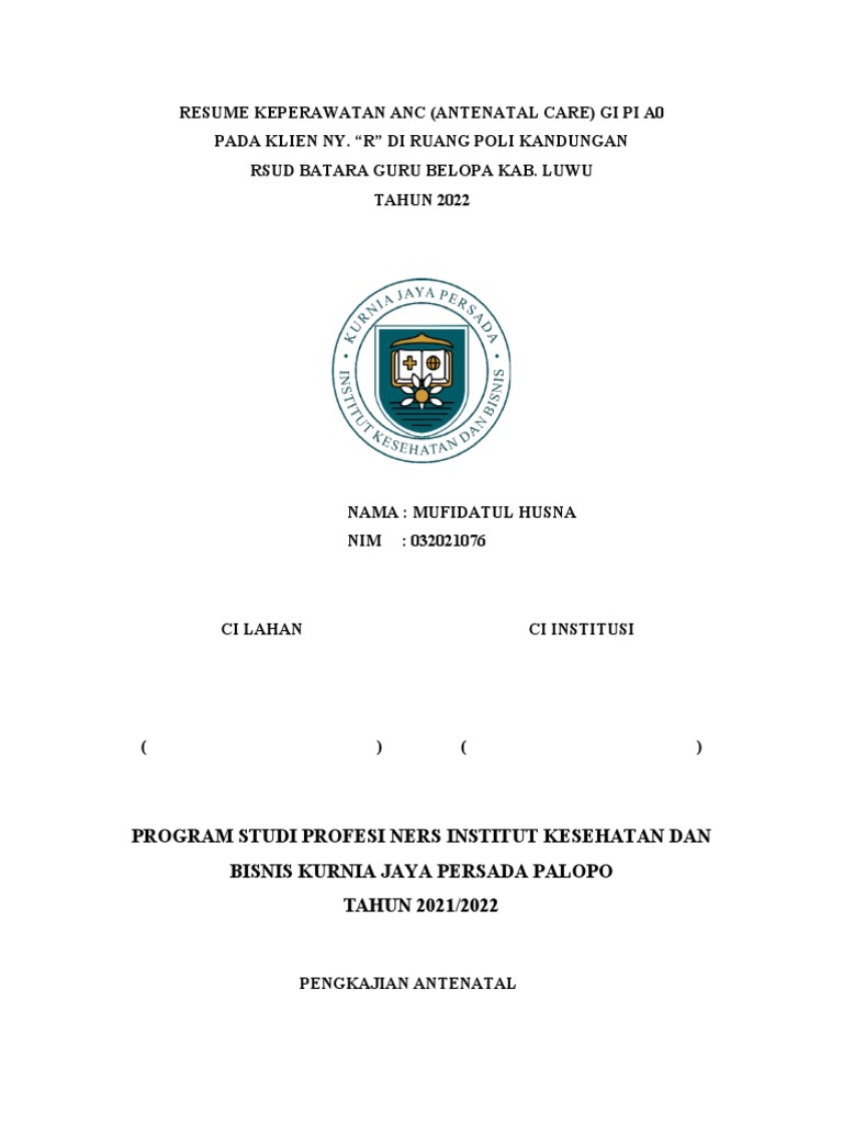 RESUME ANC Yuyur | PDF