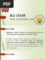Presentation On Ra 11930 | PDF | Crimes | Crime & Violence