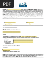 Certificate of Appearance Template | PDF