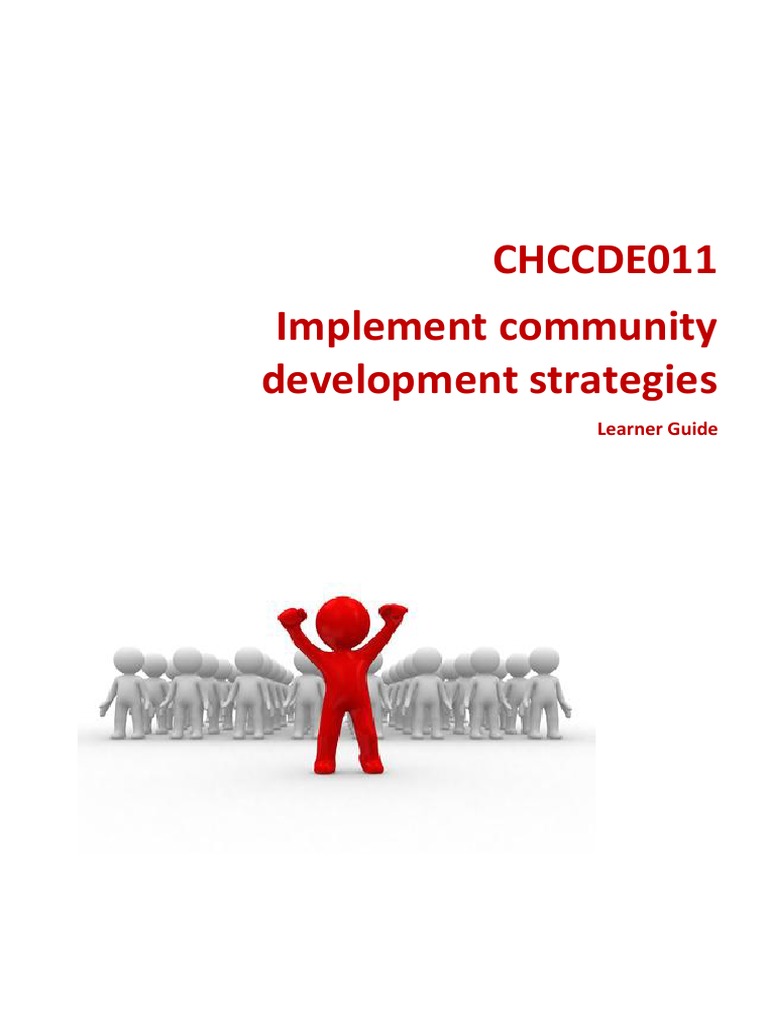 CHCCDE011 Learner Guide V1.1 | PDF | Evaluation | Community