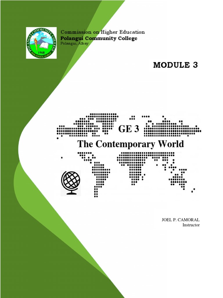 Ge 3 Module 3 | PDF | Globalization | Economic Globalization