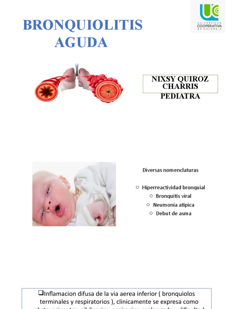 Bronquiolitis Ucc | PDF | Enfermedades respiratorias | Epidemiología