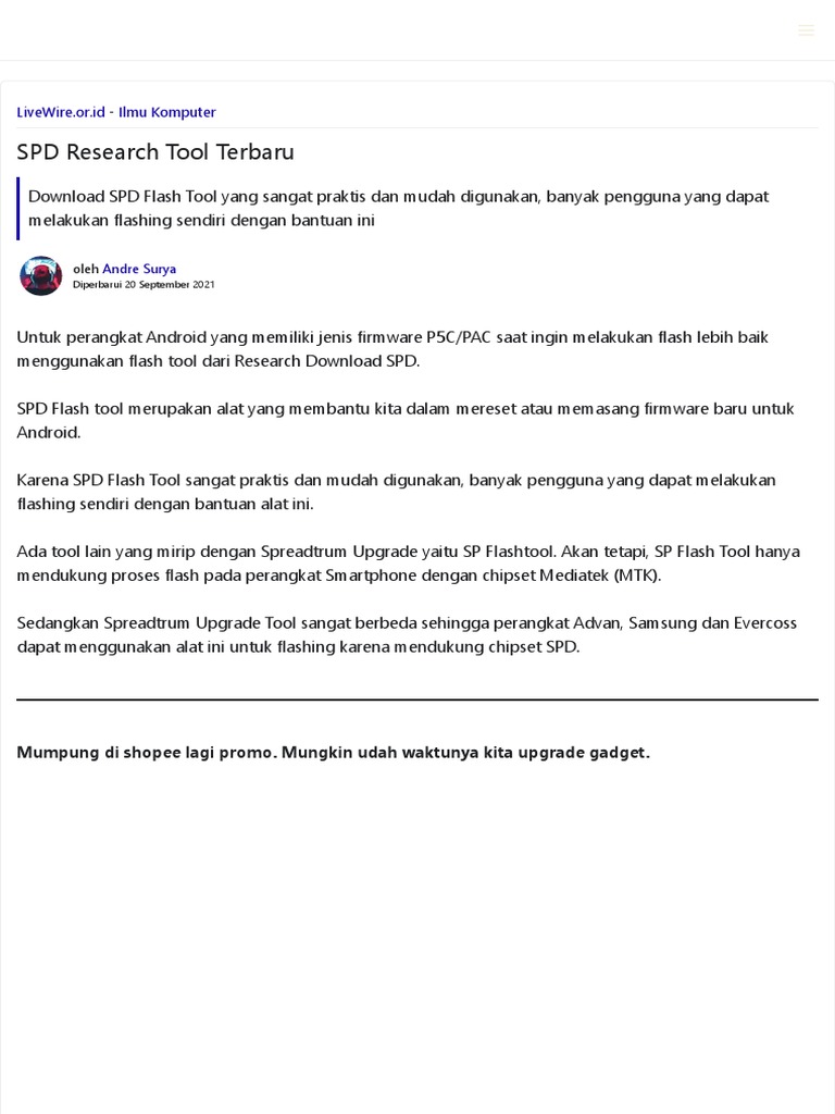 (UPDATE) Download SPD Research Tool Terbaru Versi R24.0.0003 | PDF