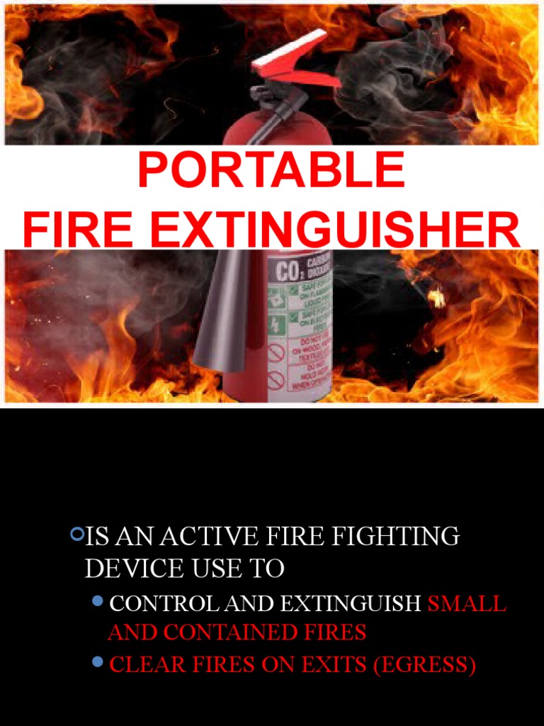 Fire Extinguisher | PDF