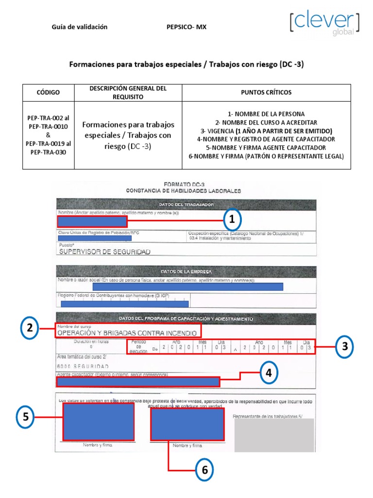 Guia Pepsico MX - DC 3 | PDF
