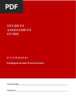 SITHCCC020-Work Effectively As A Cook-Student Assessment Student Guide-V1.1 | PDF | Foods | Menu