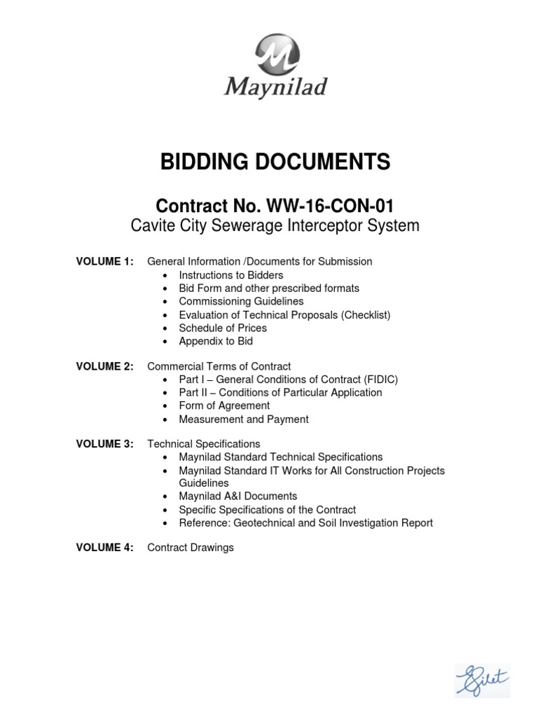 Commercial Bidding Document | PDF | Prices | General Contractor