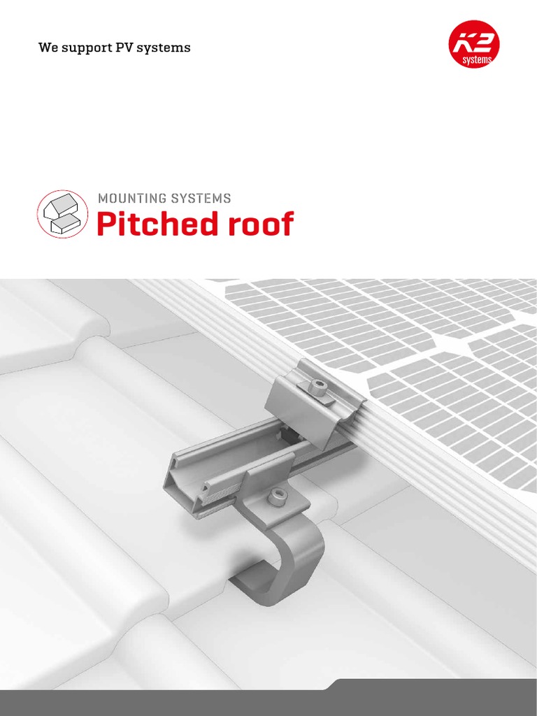 Mounting Structure PV Systems | PDF | Screw | Sheet Metal