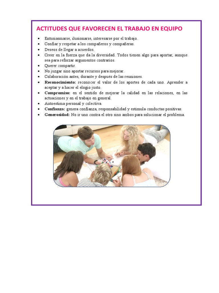 Cómo Fomentar Una Cultura De Trabajo En Equipo Efectivo Pdf