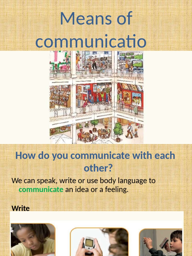 Understanding Communication Methods | PDF