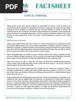GM Steroid Ladder | PDF | Topical Medication | Corticosteroid