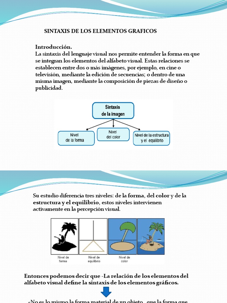 Sintaxis y Elementos del Lenguaje Visual | PDF | Imagen | Color