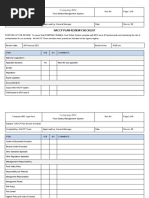HACCP Review Meeting Template | PDF | Safety