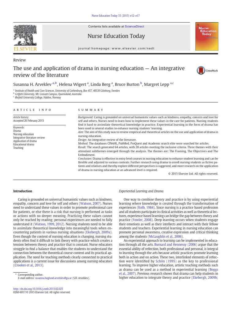 Nurse Education Today | PDF