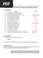 Battery Room Ventilation Guidelines | PDF | Hydrogen | Ventilation ...