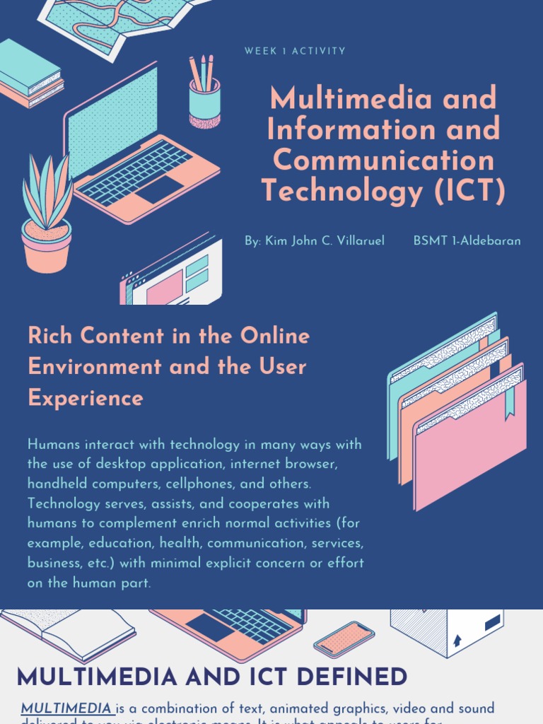 Multimedia and ICT | Download Free PDF | Multimedia | Educational Technology