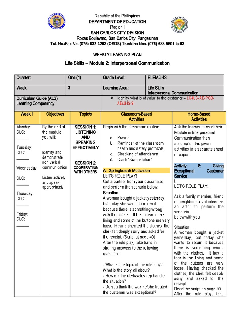Exceptional Customer Service Role Play | PDF | Reason | Marriage