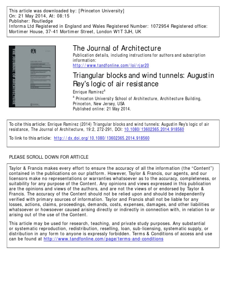 Triangular Blocks and Wind Tunnels Augus | Download Free PDF | Map ...