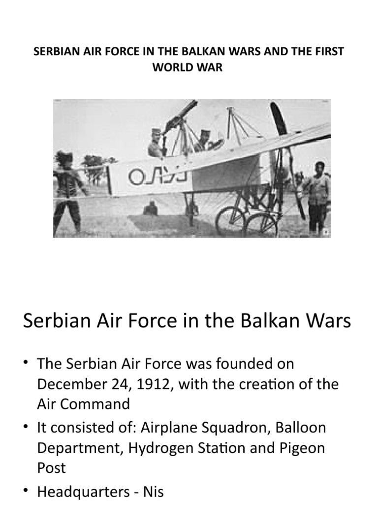 Serbian Air Force in Balkan Wars | PDF | Aviation | Military